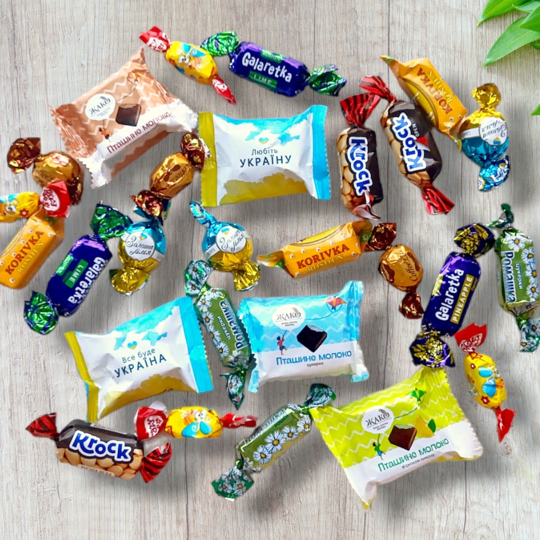 Ukrainian Candy Mystery Box| Christmas Gift Box With Ukrainian Candies ...