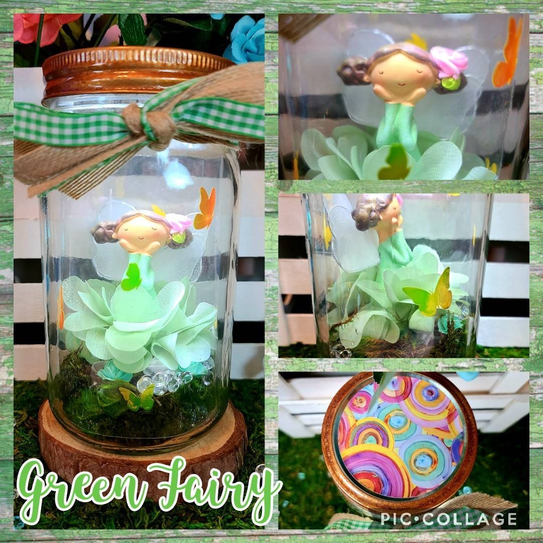 Fairy color changing mason jar lights farmhouse fairy | Etsy