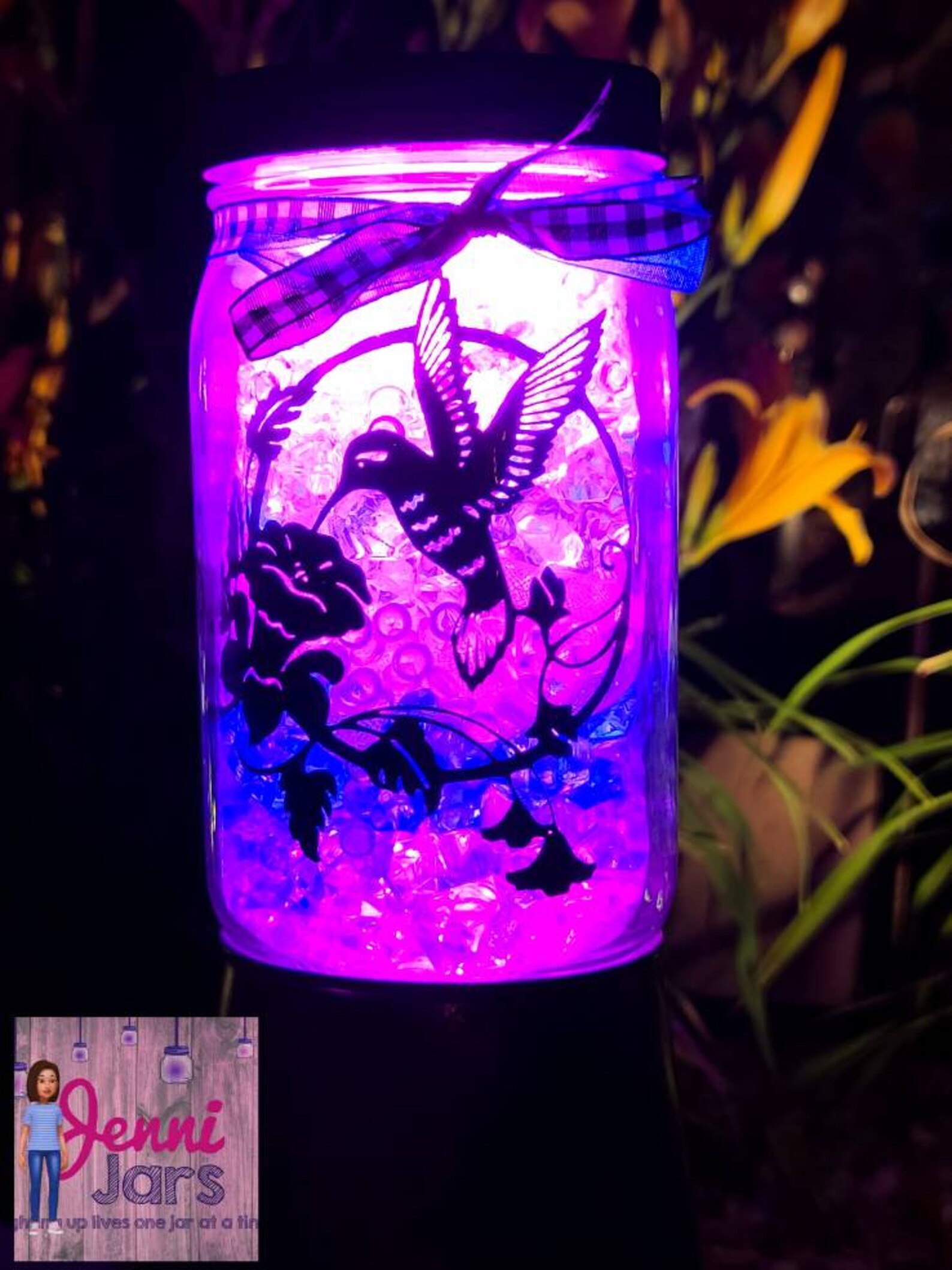 Hummingbird Kitchen Decor Hummingbird Mason Jar Light - Etsy