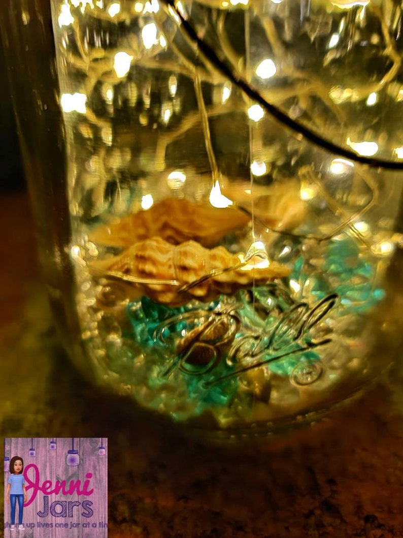 Mermaid Solar Rechargeable Mason Jar Fairy Lantern Mermaid - Etsy