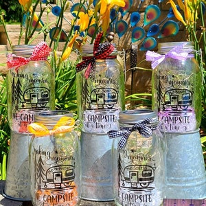Solar Camping Fairy Lantern, Farmhouse Mason Jar Light, Solar Decor ...