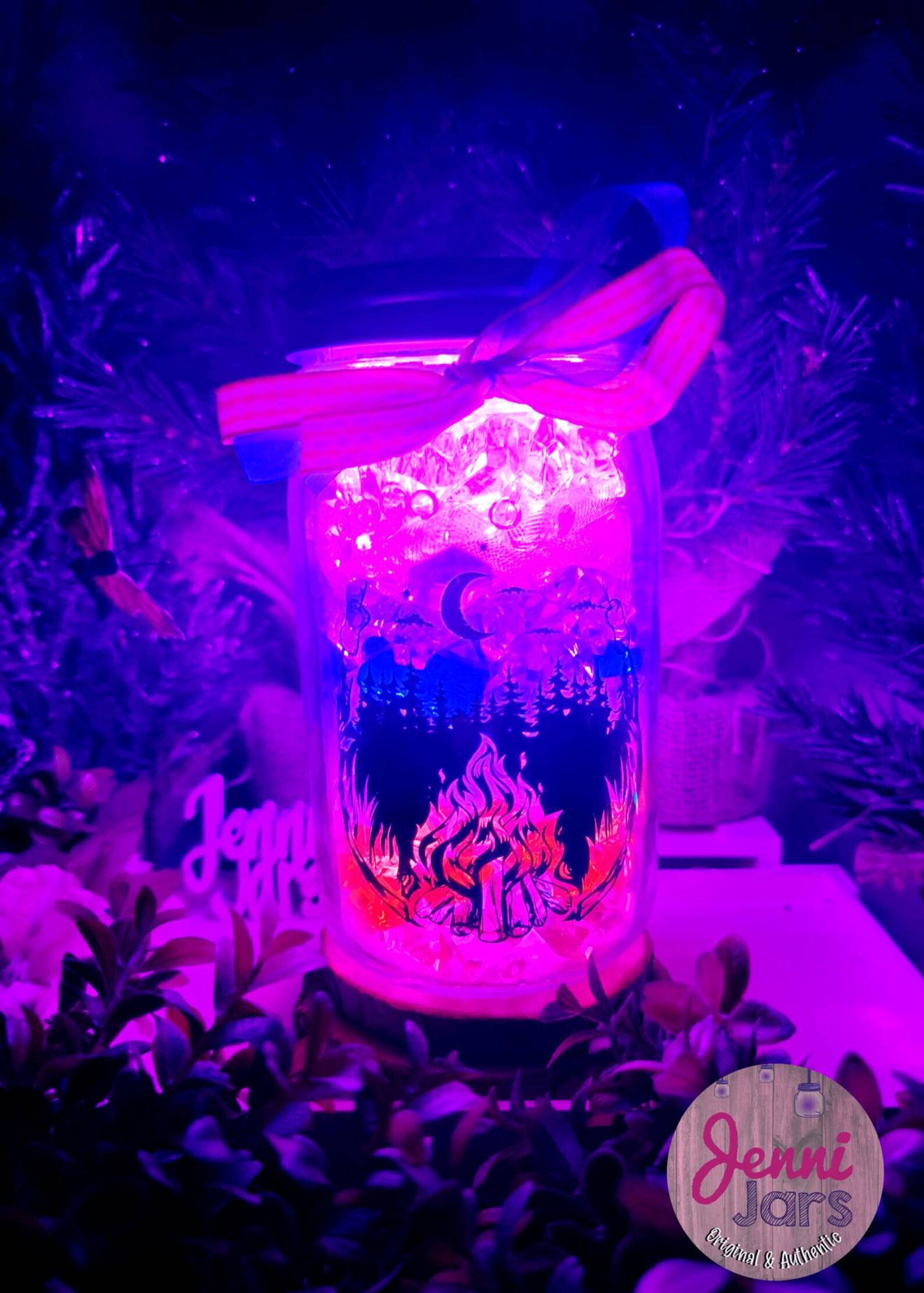Camping Light up Rv Decor Motorhome Mason Jar Light - Etsy