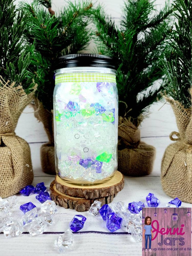 Farmhouse Mason Jar Camping Light, LED Rv Decor, Housewarming Gift, Rv ...