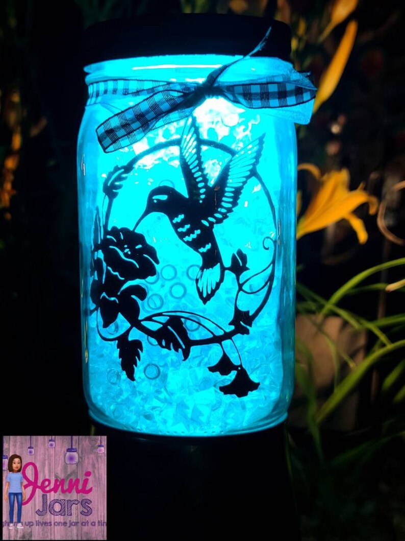Hummingbird Kitchen Decor Hummingbird Mason Jar Light - Etsy