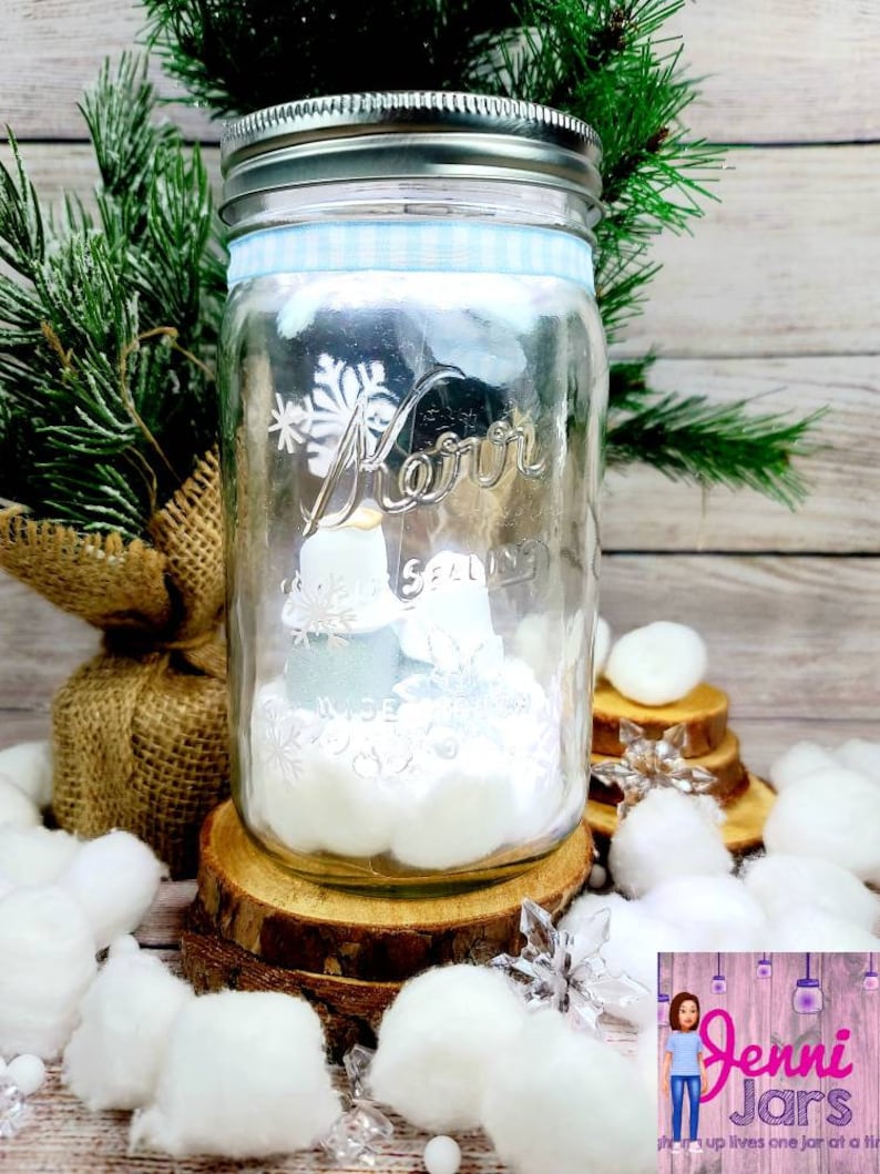Nativity Light up Mason Jar, Religious Christmas Decor, Farmhouse ...