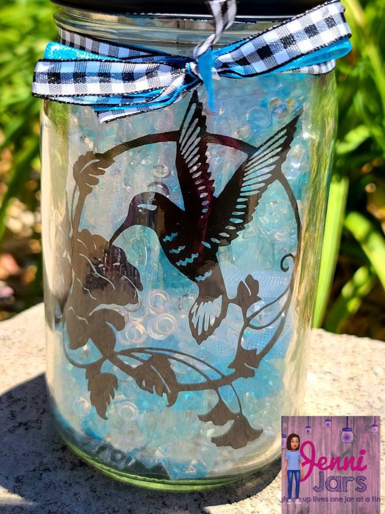 Hummingbird Kitchen Decor Hummingbird Mason Jar Light - Etsy