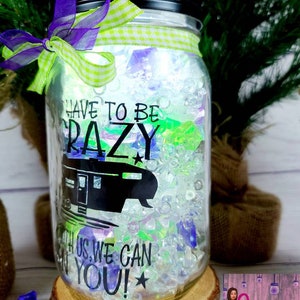 Farmhouse Mason Jar Camping Light, LED Rv Decor, Housewarming Gift, Rv ...