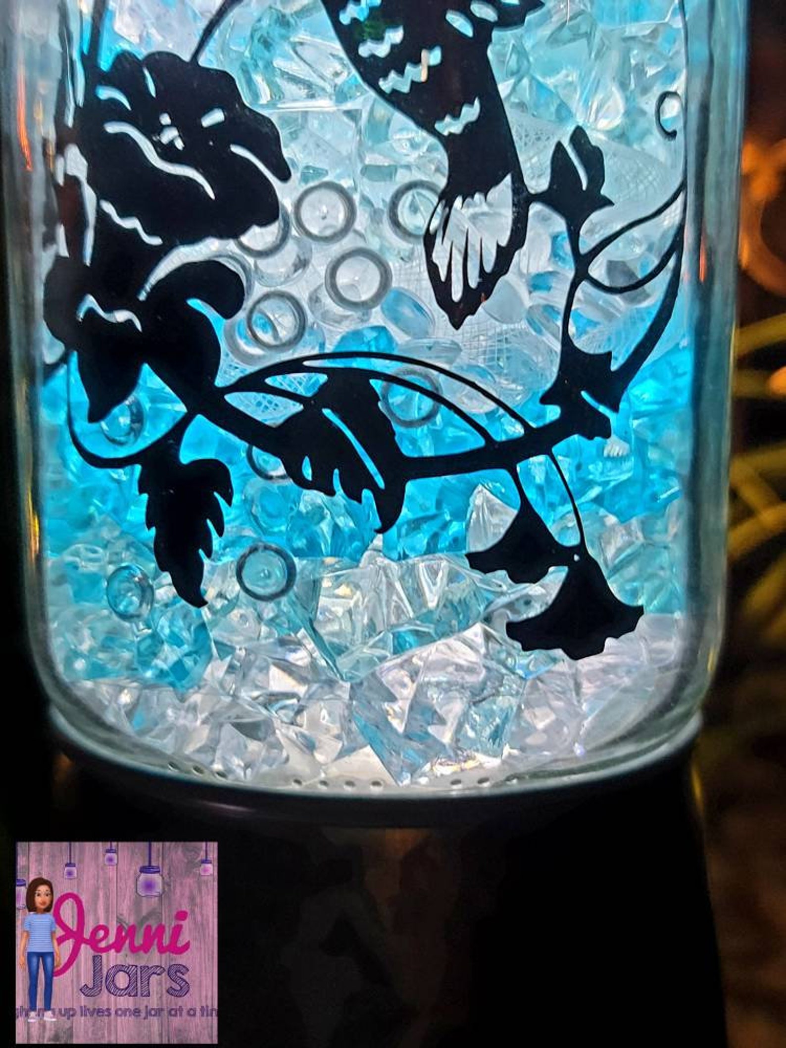 Hummingbird Kitchen Decor Hummingbird Mason Jar Light - Etsy