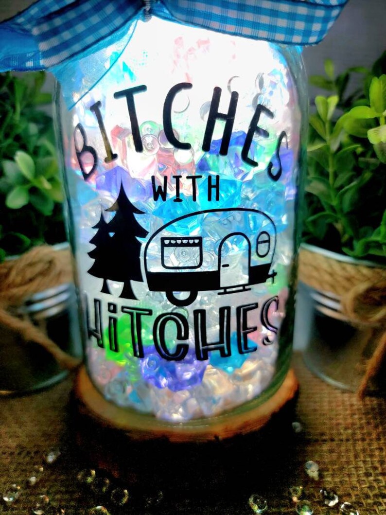 Camping Light up Rv Decor Motorhome Mason Jar Light - Etsy