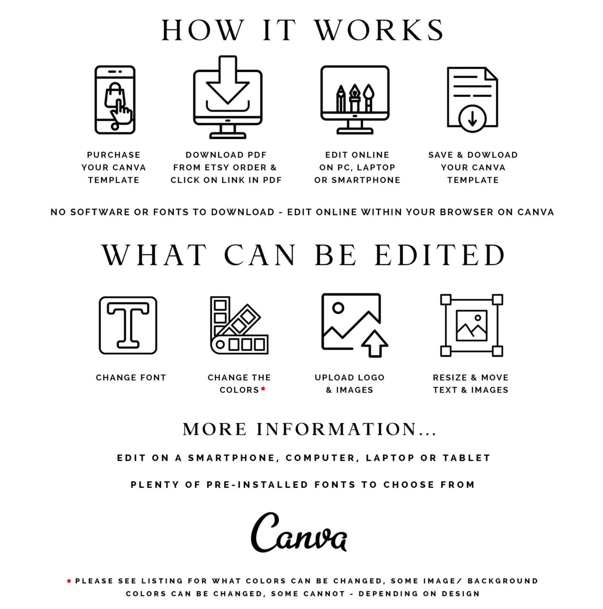 Editable Cake Order Form Template, Custom Bakery Order Form Canva ...