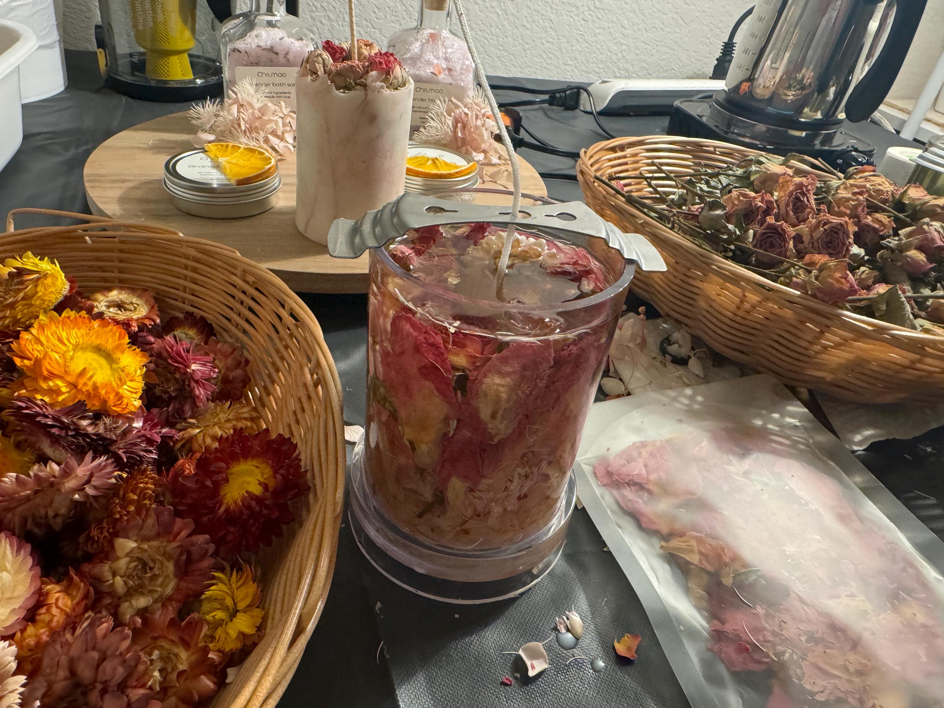 Custom Gift Box With Natural Handmade Products for Wedding Gift ...