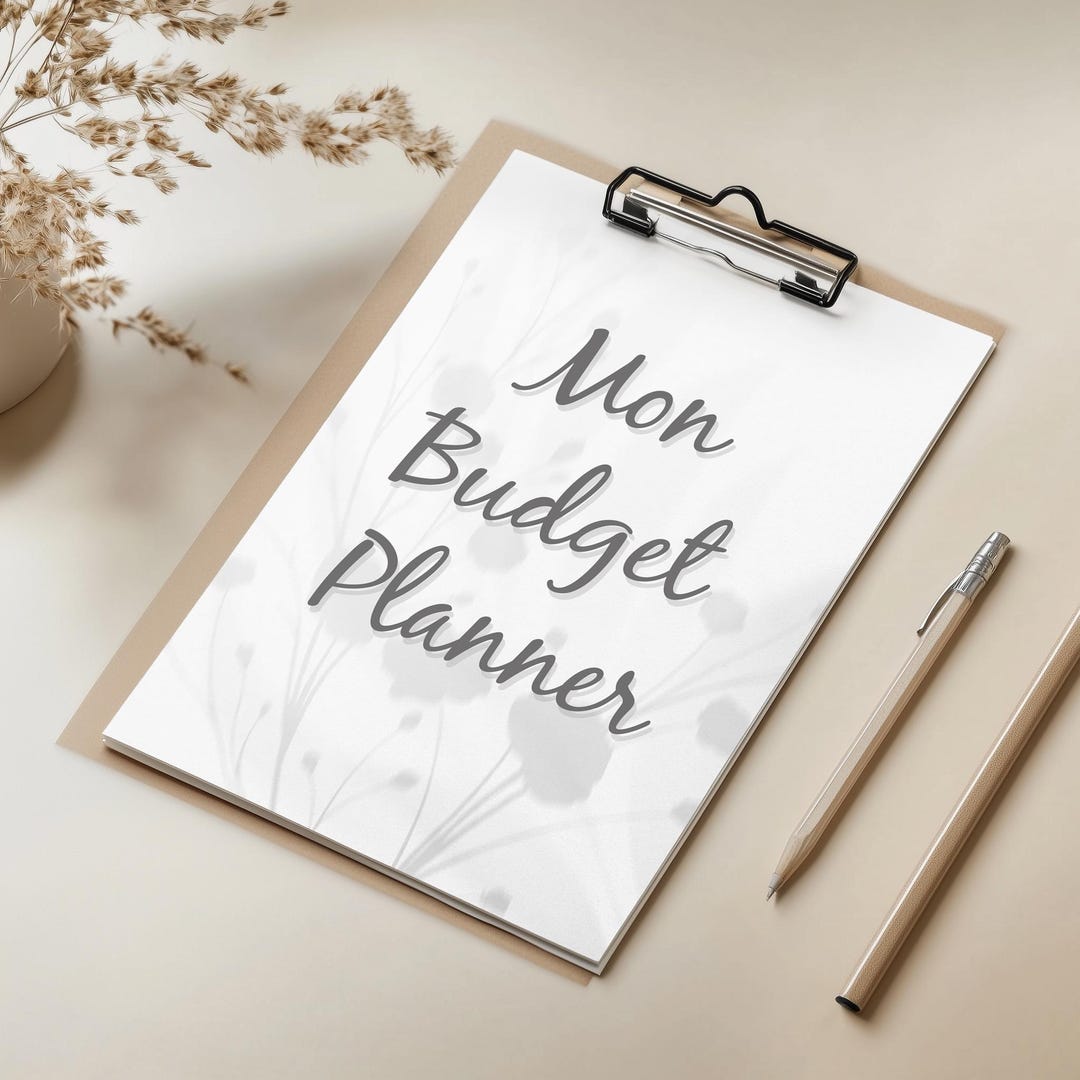 Printable Minimalist Budget Planner, Budget Planner in French, Budget ...