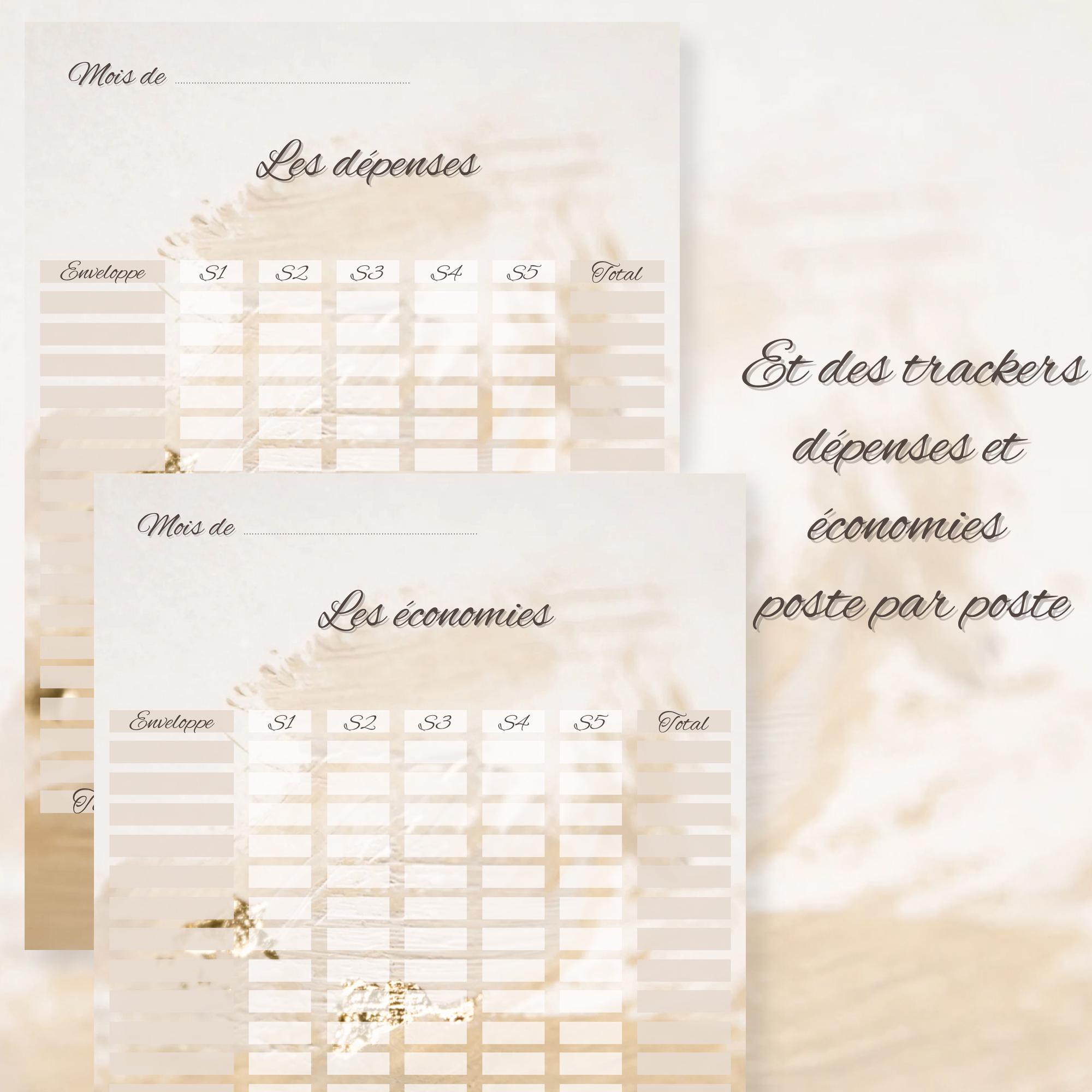 Printable Budget Planner, Perpetual Budget Planner, Envelopes Method ...