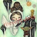 Mermaid Print Yoda Art Princess Leia Print Cute Chewbactopus Art 8 X 10 ...