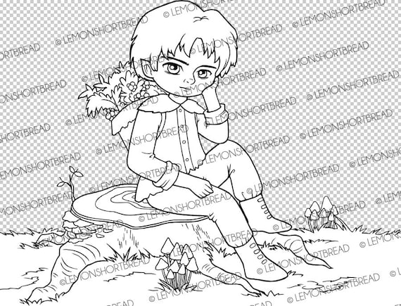 Tree Trunk Coloring Pages