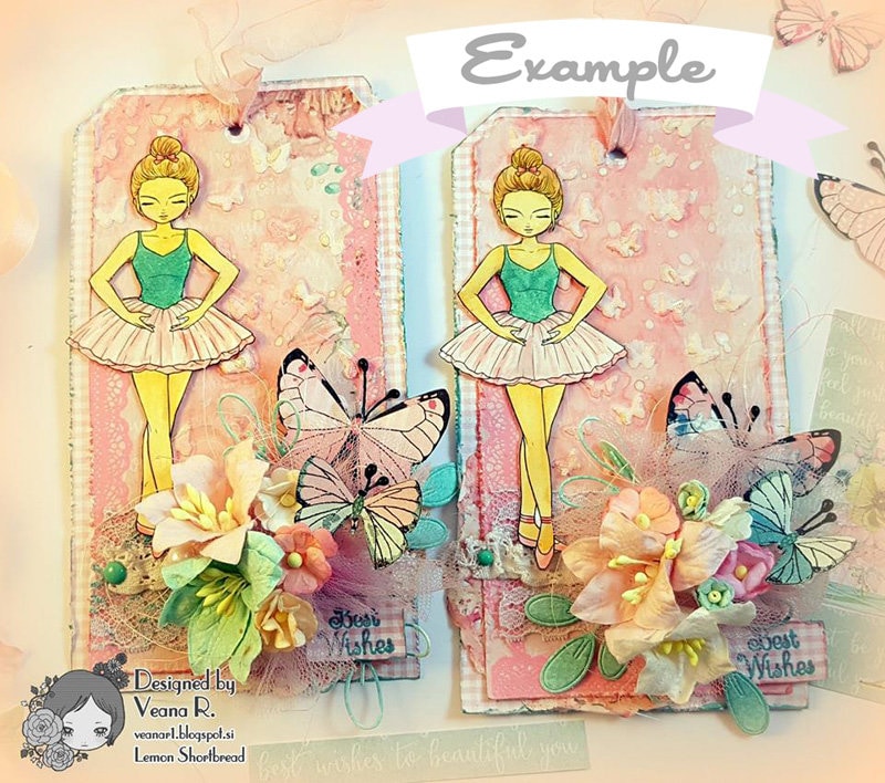 Digital Stamp Ballerina Ballet Digi Download Fairy Girl - Etsy UK