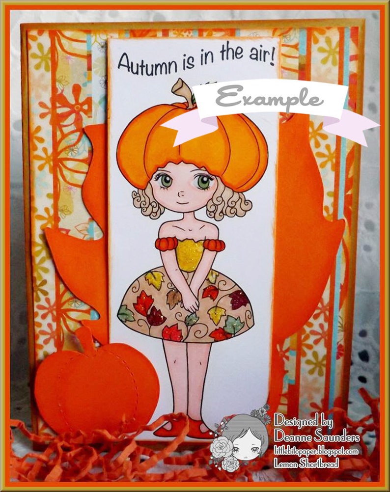 Digital Stamp Pumpkin Hat Digi Download Autumn Fall Coloring - Etsy