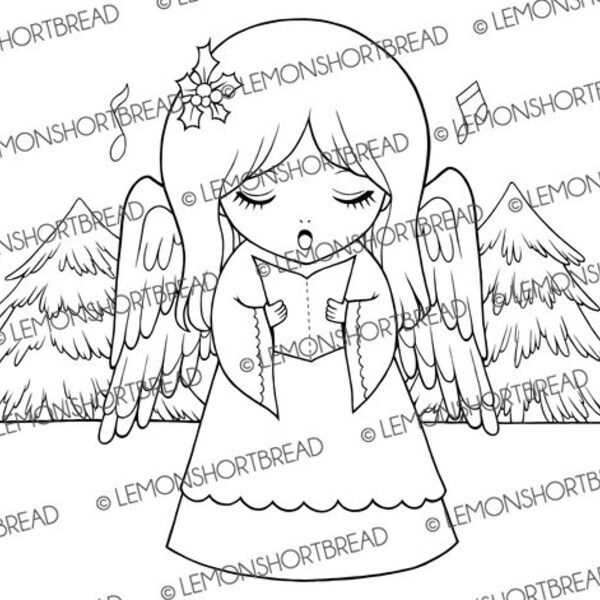 Christmas Digi Stamp - Etsy