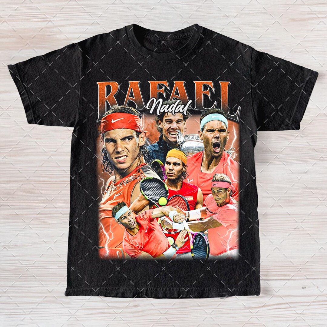 Rafael Nadal Unisex Softstyle Vintage Shirt, Gift for Woman and Man ...