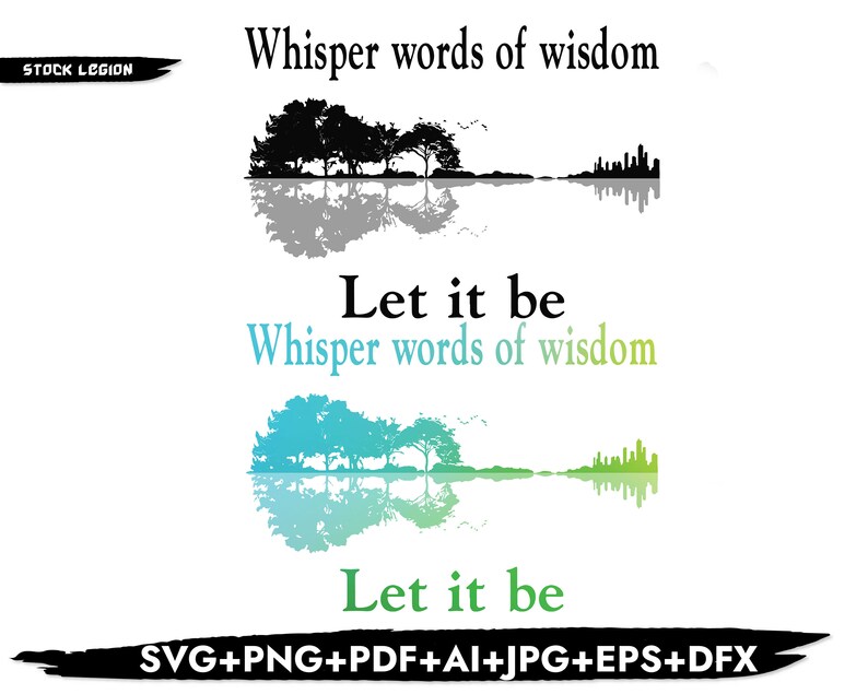 Whisper Words of Wisdom Dxf EPS PDF Png SVG Silhouette Cameo Cricut ...