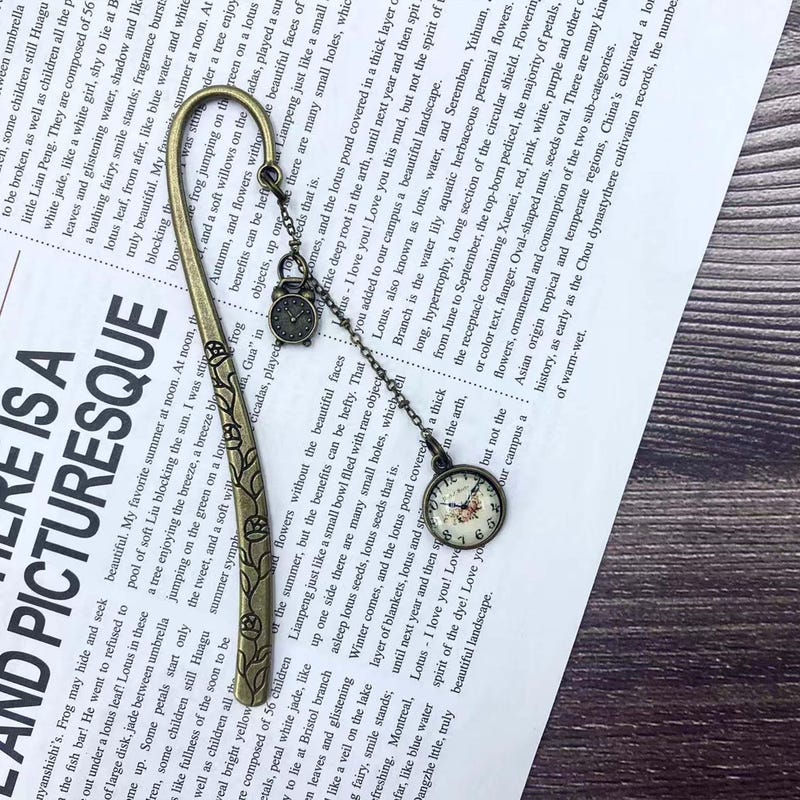 Metal Bookmark - Etsy