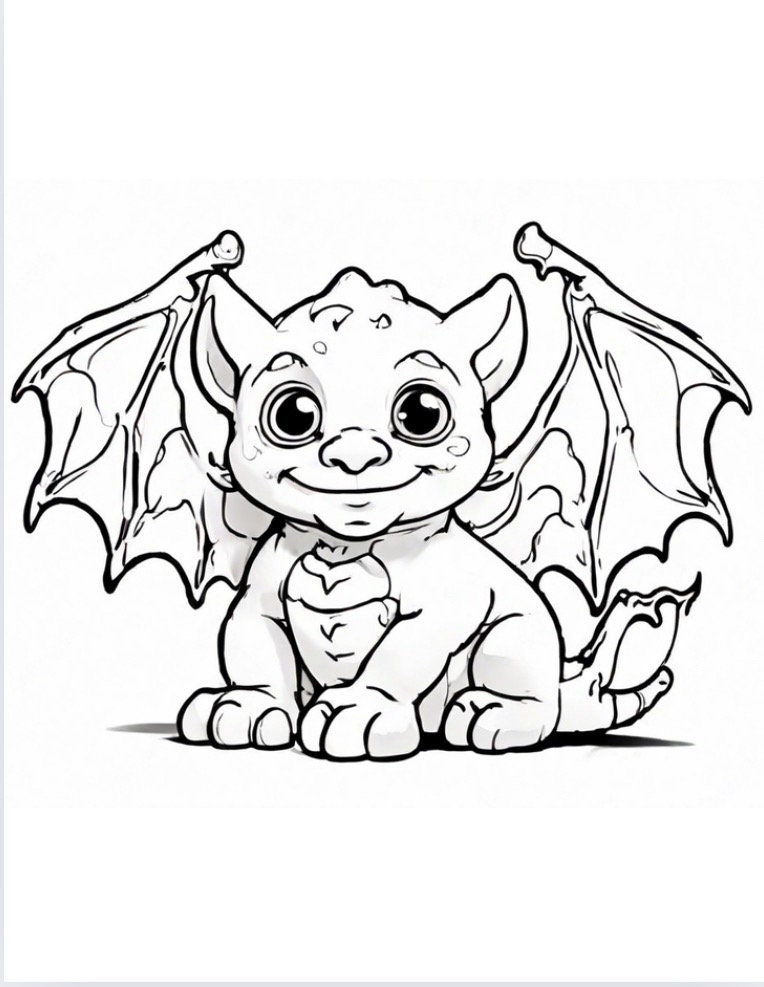 26 Baby Monsters Coloring Book Pages, Coloring Pages for Kids and ...