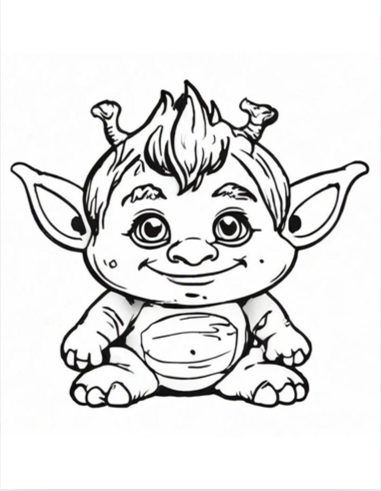 26 Baby Monsters Coloring Book Pages, Coloring Pages for Kids and ...