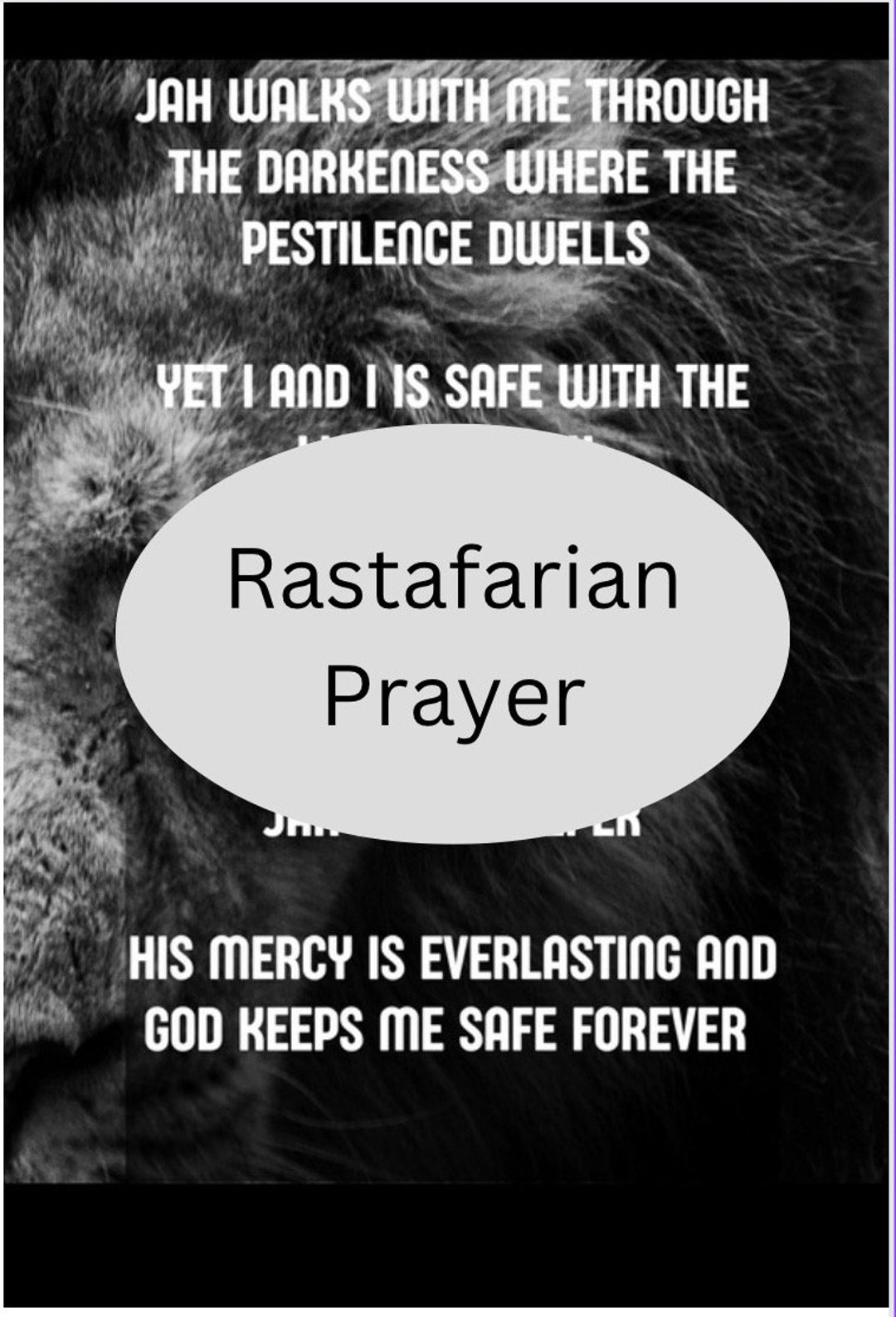 Rastafarian Prayer, Digital File, Wall Poster, JPEG Files, Jah, - Etsy