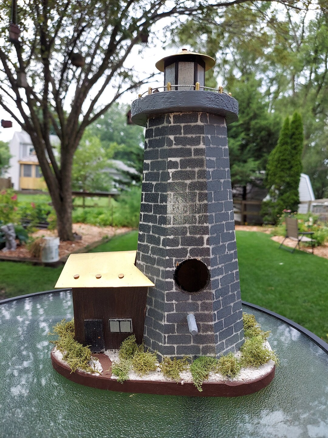 Beautiful, 100% Cedar and Hand Soldered Copper Bird Home in a ...