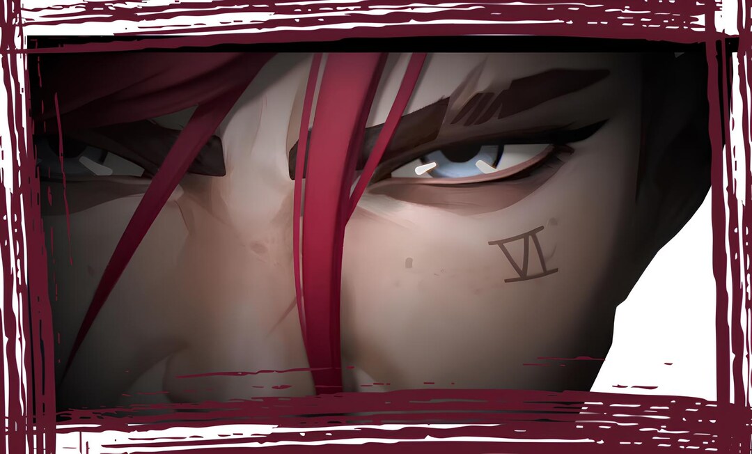 Arcane Vi Eye Graphic T-shirt – Anime Streetwear Tee - Etsy