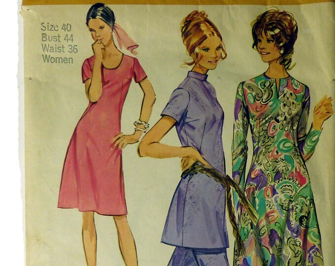 Simplicity 9503 Vintage Sewing Pattern Women's Dress Tunic - Etsy