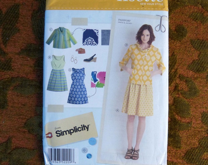 Vogue 9149 Sewing Pattern Very Easy Vogue Dress 1975 Size 10 - Etsy