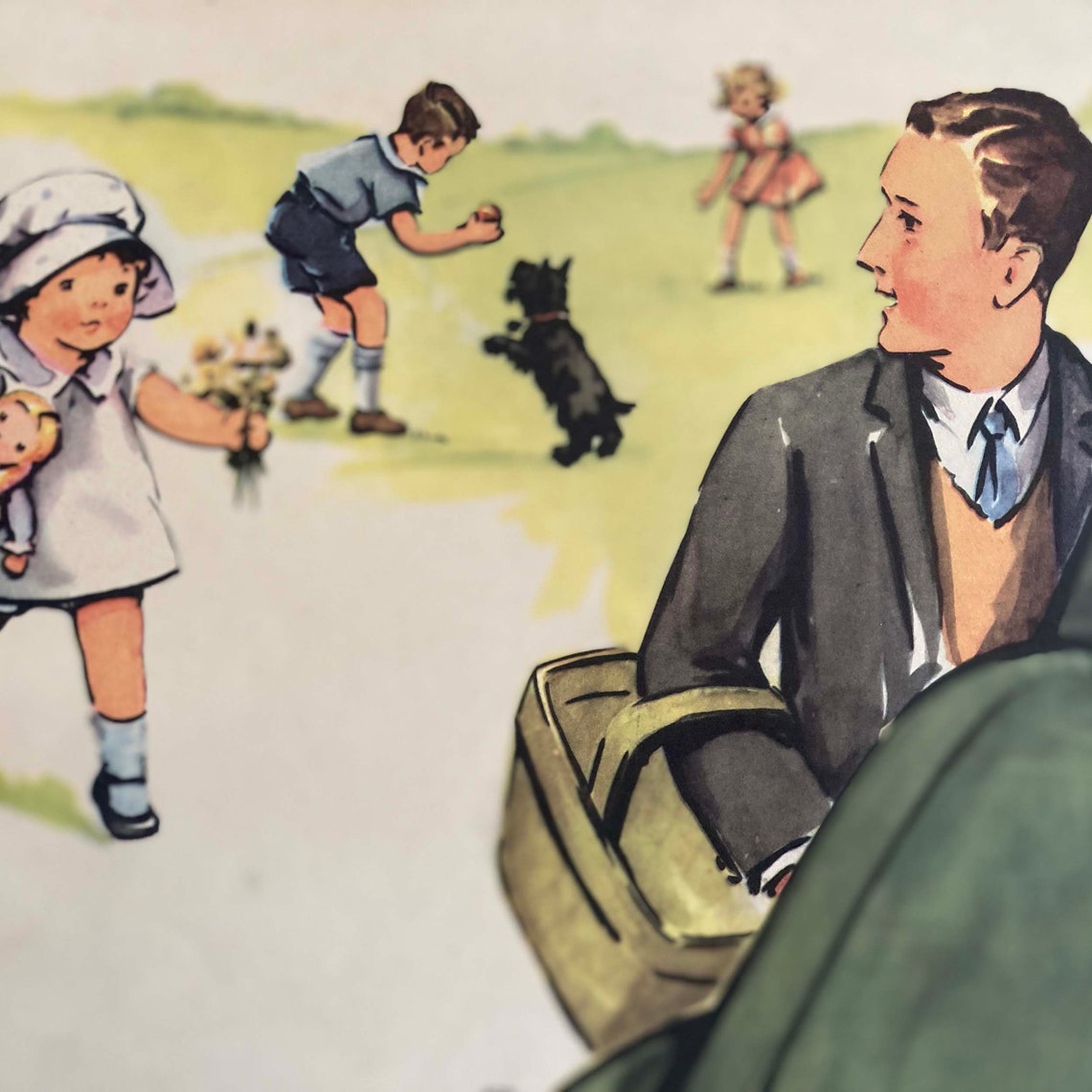 Our Story Book 1940 First Reader Oversized Teacher Edition Spiral Bound ...