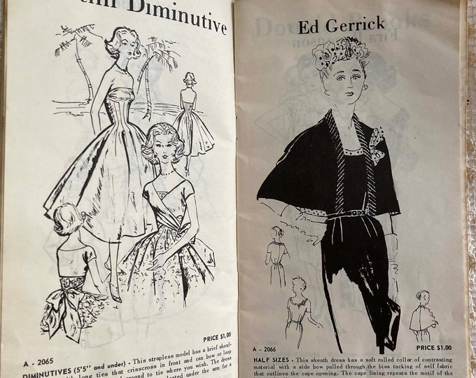 Spadea Pattern Book #14 1957 86 Pages of Illustrated Fashion - Etsy