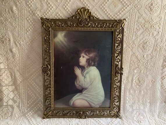 Italian Brass Frame Acanthus Scroll Convex Bubble Glass for - Etsy