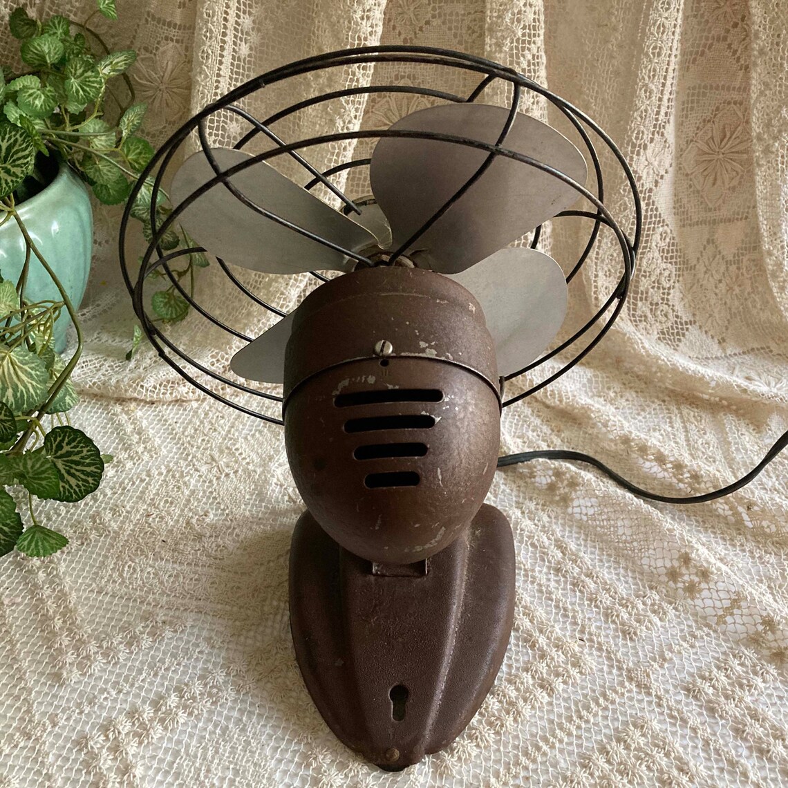Wizard Husky Small Electric Brown 9 Fan Bersted Mfg. Co. - Etsy