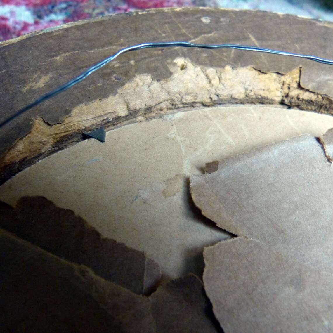 Large Wooden Oval Cameo Frame With La Mode Illustree Print | Etsy