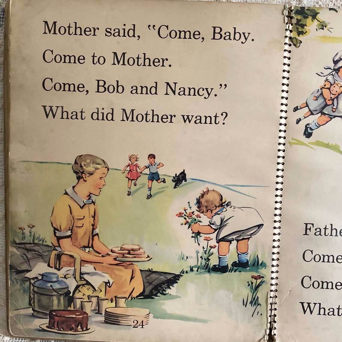 Our Story Book 1940 First Reader Oversized Teacher Edition Spiral Bound ...