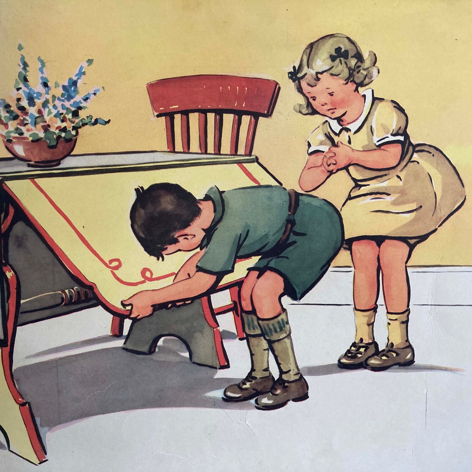 Our Story Book 1940 First Reader Oversized Teacher Edition Spiral Bound ...