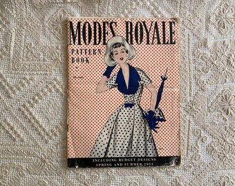 Modes Royale Pattern Book Spring Summer 1951 42 Pages - Etsy