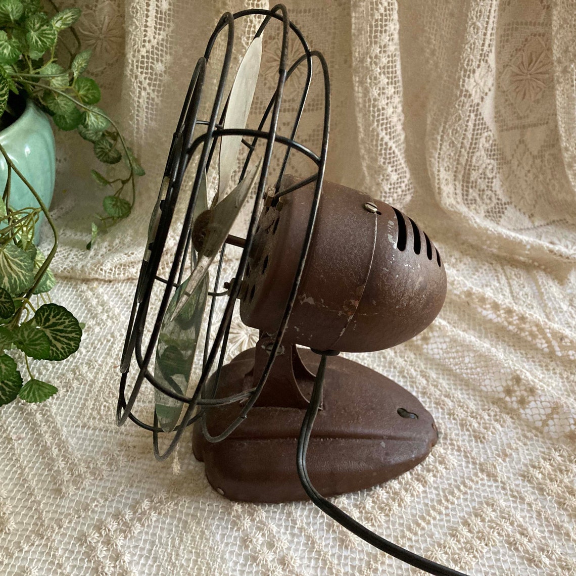 Wizard Husky Small Electric Brown 9 Fan Bersted Mfg. Co. - Etsy