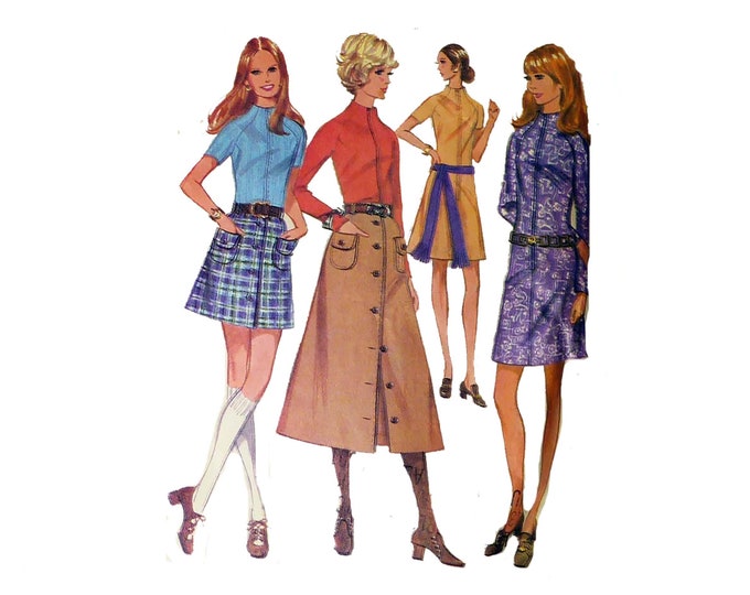 Vogue 9149 Sewing Pattern Very Easy Vogue Dress 1975 Size 10 - Etsy