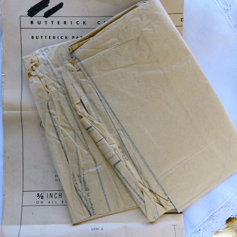 Butterick 9846 Vintage Sewing Pattern Girls' Dress 1950s | Etsy