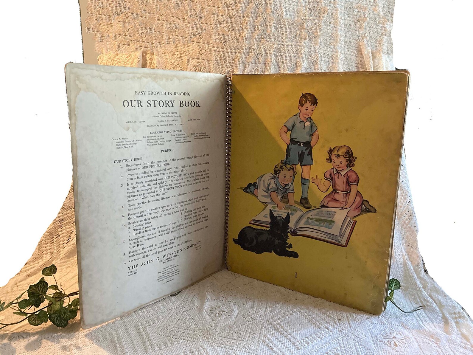 Our Story Book 1940 First Reader Oversized Teacher Edition - Etsy