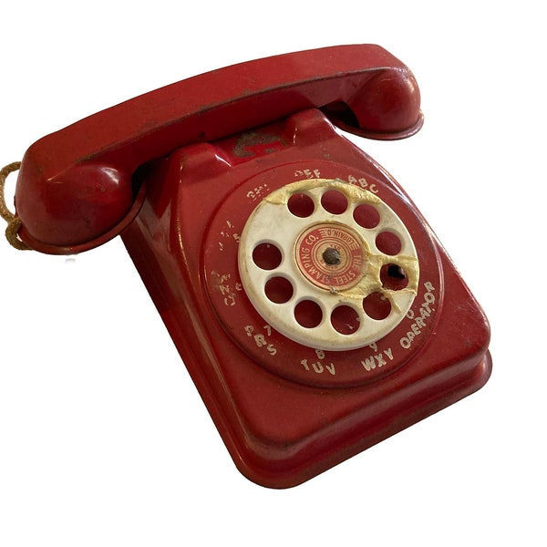 Plastic Rotary Phone - Etsy