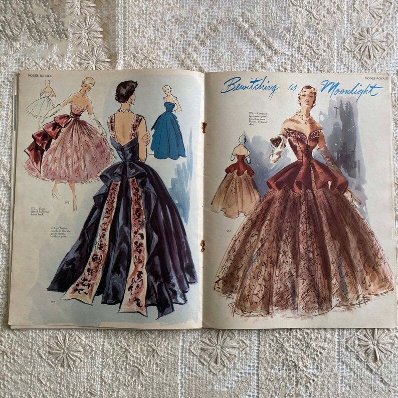 Modes Royale Pattern Book Spring Summer 1951 42 Pages - Etsy