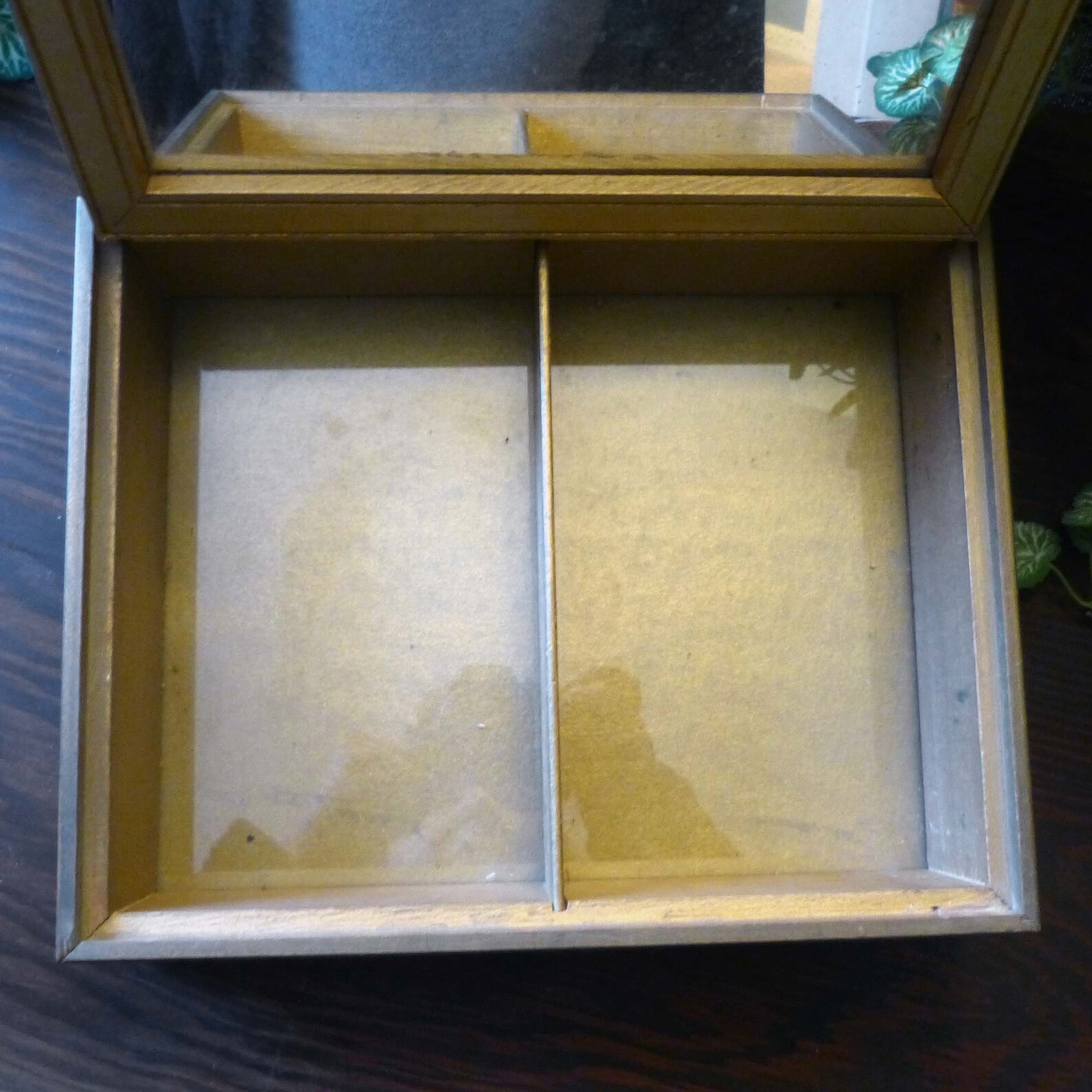 Picture Frame Wooden Jewelry Box With Decorative Molding and - Etsy