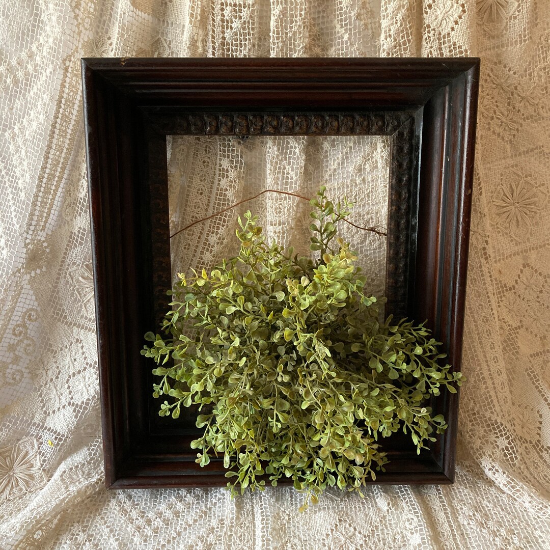 Antique Shadowbox Frame Carved Border No Glass Cover 8x10 - Etsy