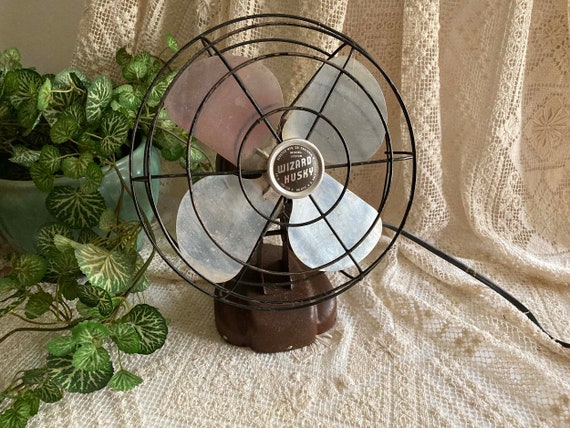 Wizard Husky Small Electric Brown 9 Fan Bersted Mfg. Co. - Etsy