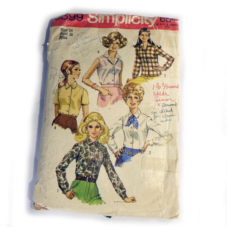 Simplicity Vintage Pattern 8399 1960's Misses' & - Etsy